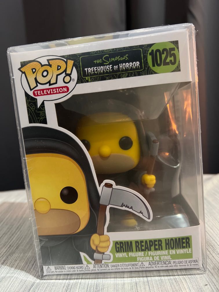 THE SIMPSONS GRIM REAPER HOMER 1025 FUNKO POP, Hobbies & Toys, Toys ...
