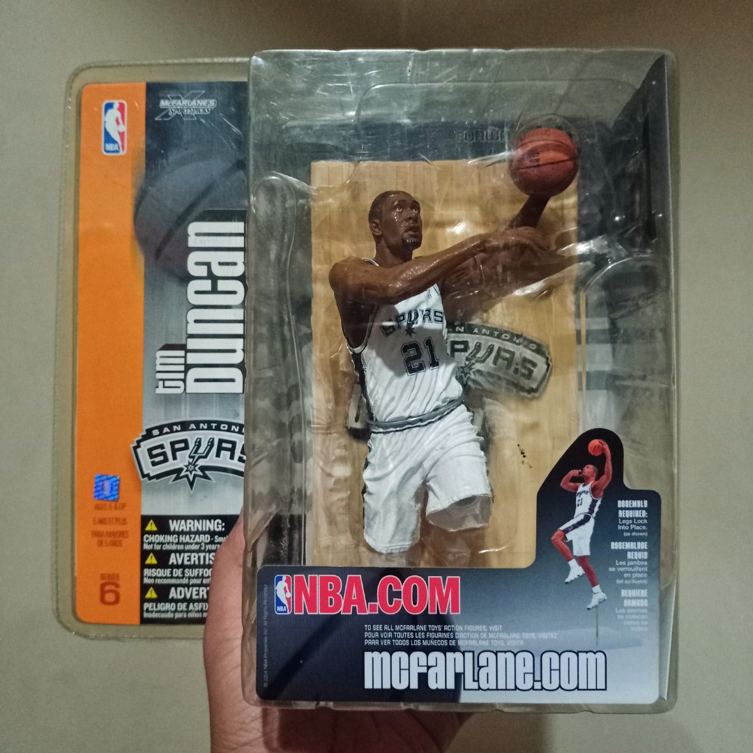 TIM DUNCAN MCFARLANE ACTION FIGURE, Hobbies & Toys, Toys & Games on ...
