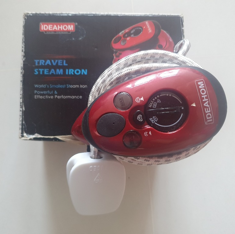 Travel Steam Iron Ideahom, TV & Home Appliances, Irons & Steamers on ...