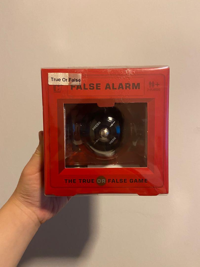 True or False Game Set False Alarm Game, Everything Else on Carousell
