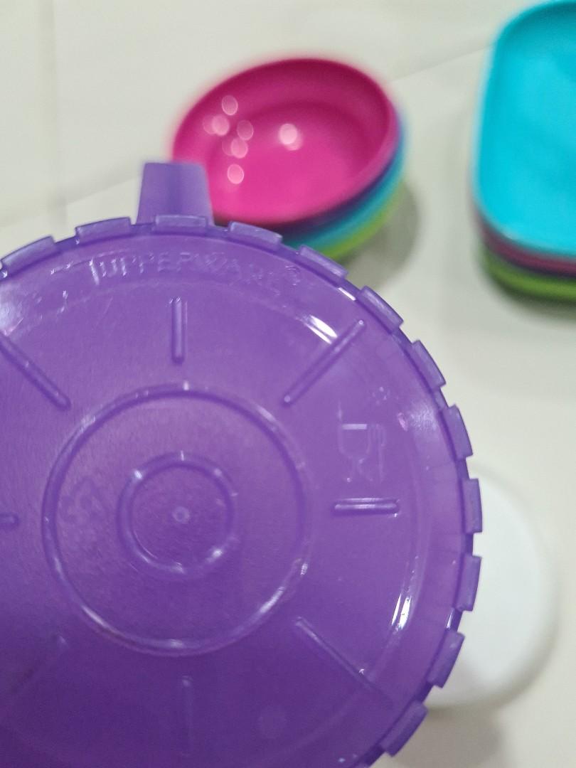 Tupperware brand tea cup set for kids sensory play, Hobbies & Toys ...