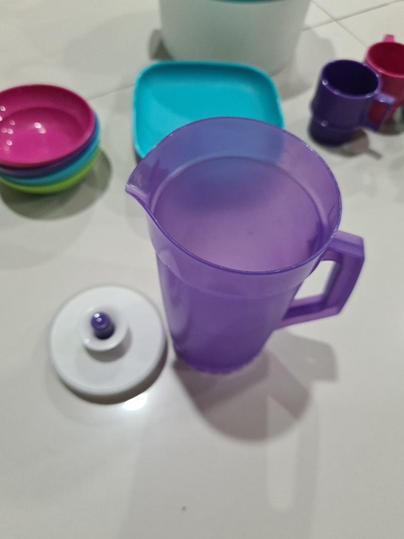 Tupperware brand tea cup set for kids sensory play, Hobbies & Toys ...