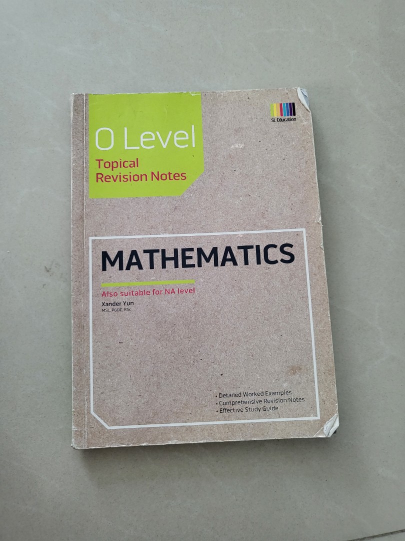Tys o level mathematics topical and revision notes, Hobbies & Toys ...