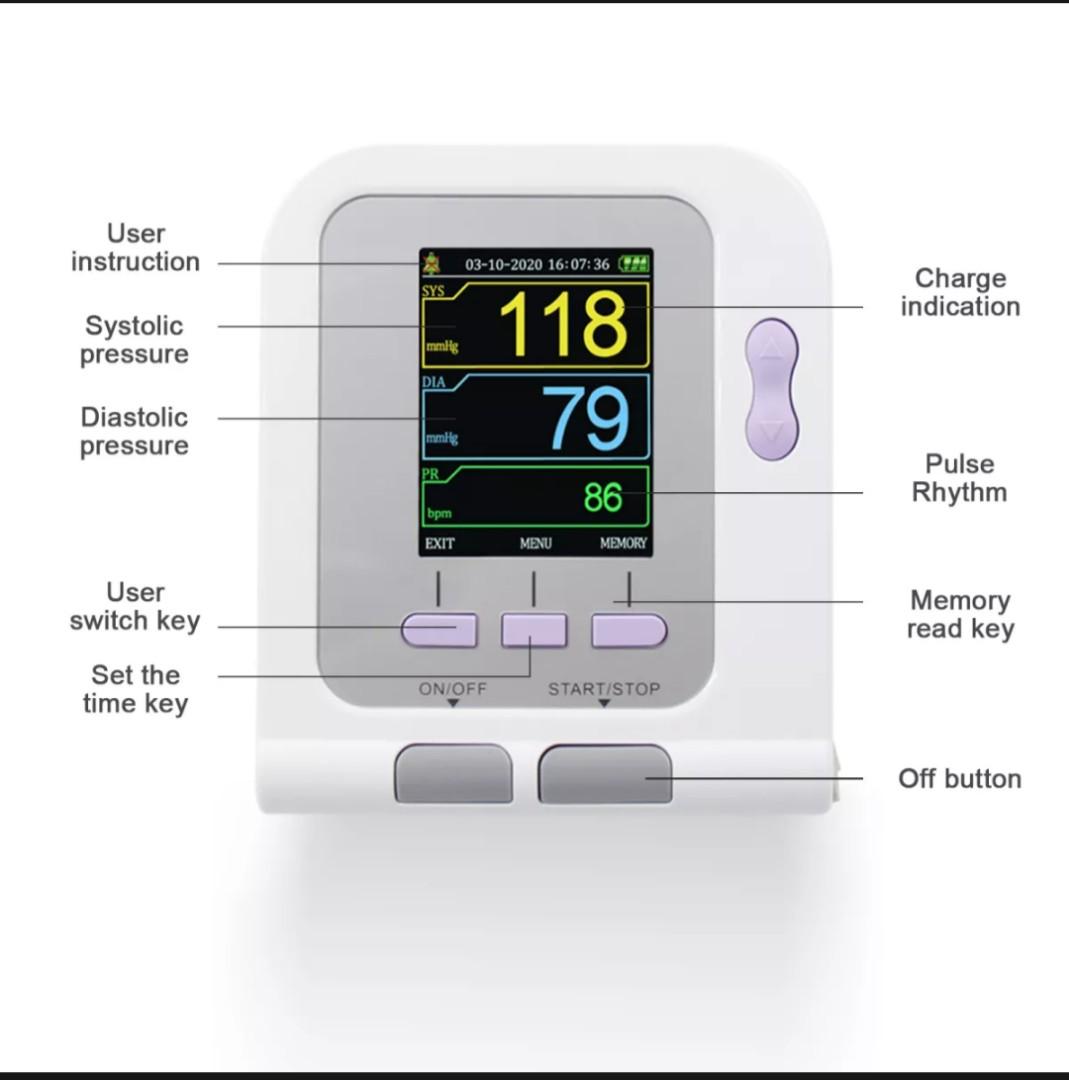 Veterinary Blood Pressure and SP02 Pulse Rate Monitor for pets and ...