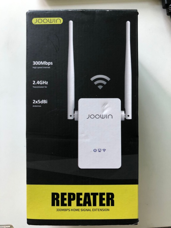 WiFi Extender, JOOWIN 300Mbps WiFi Range Extender WiFi Booster 2.4GHz ...