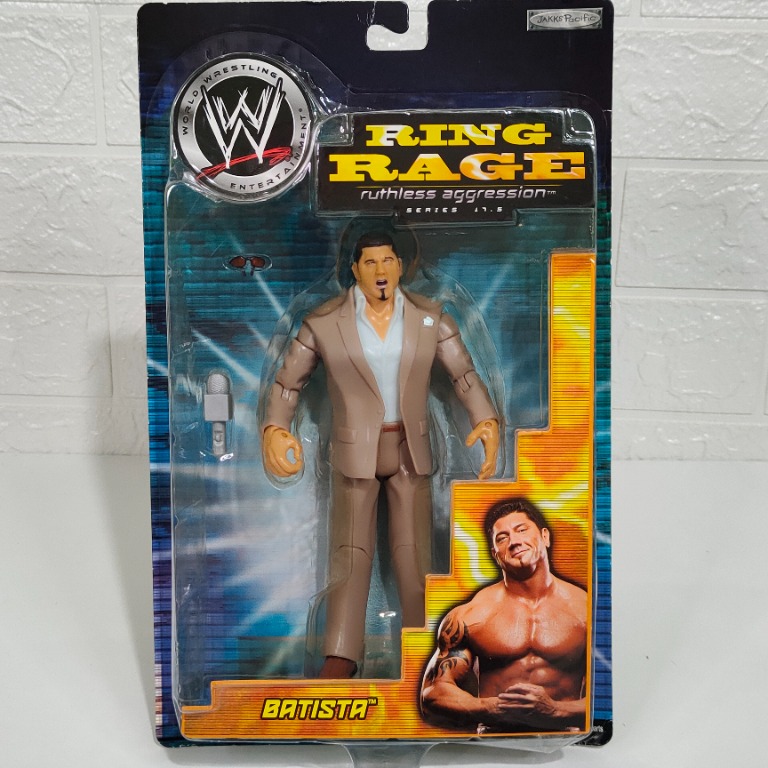 WWE Batista Ring Rage Ruthless Aggression Series 17.5, Hobbies & Toys ...