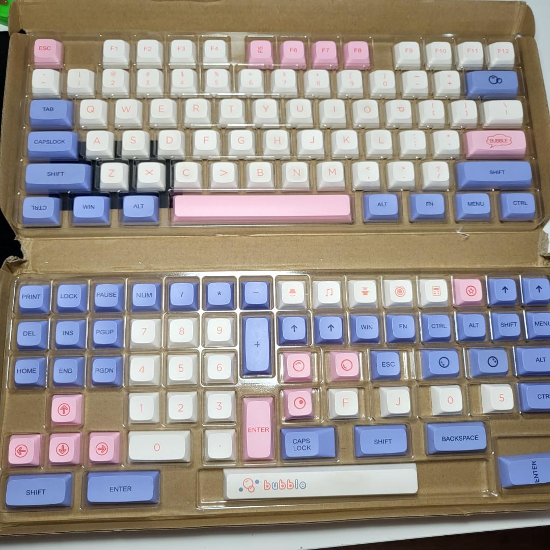 xda Bubble keycaps set, Computers & Tech, Parts & Accessories, Computer ...