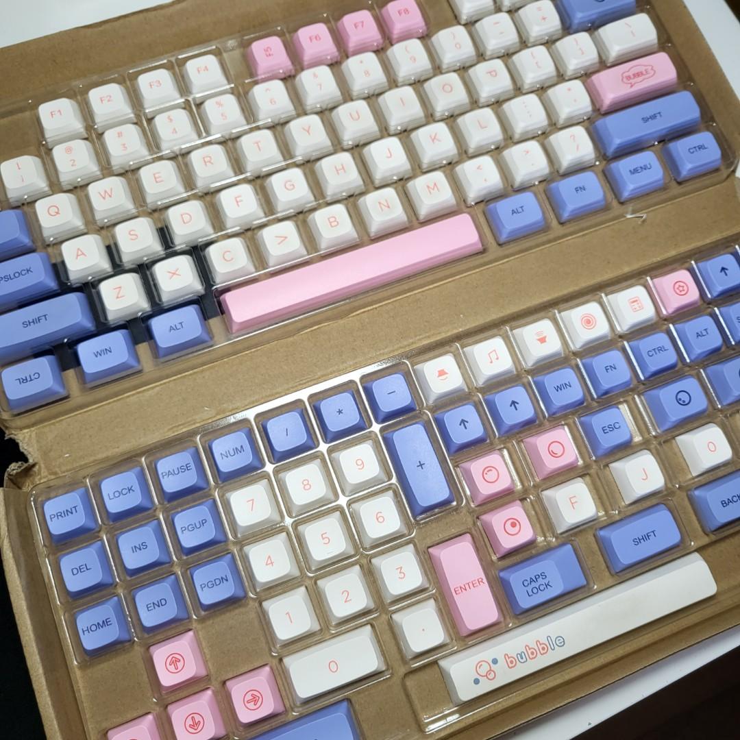 xda Bubble keycaps set, Computers & Tech, Parts & Accessories, Computer ...