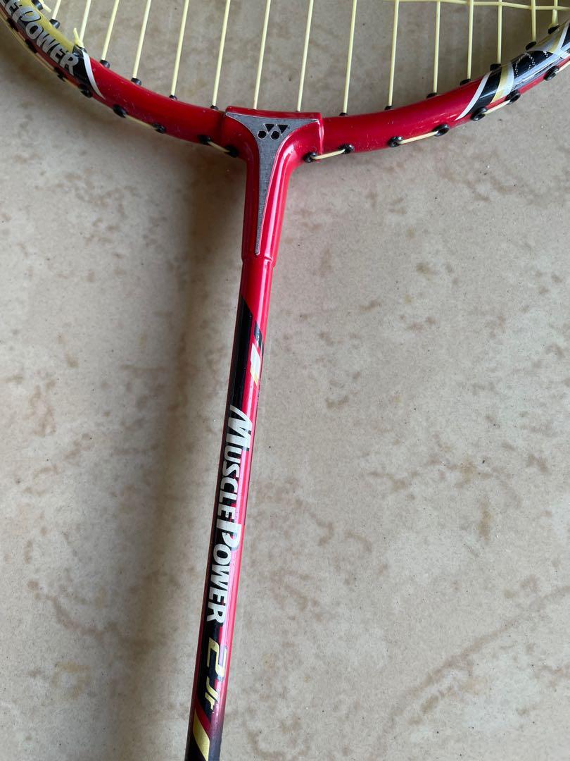 Yonex Muscle Power 2 Junior badminton racket, Sports Equipment, Sports ...