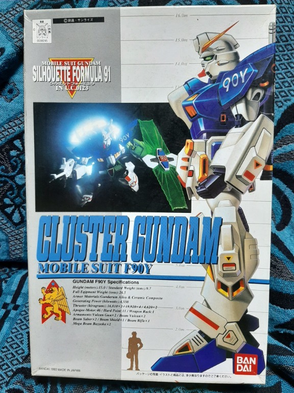 1/100 Cluster Gundam, Hobbies & Toys, Toys & Games on Carousell