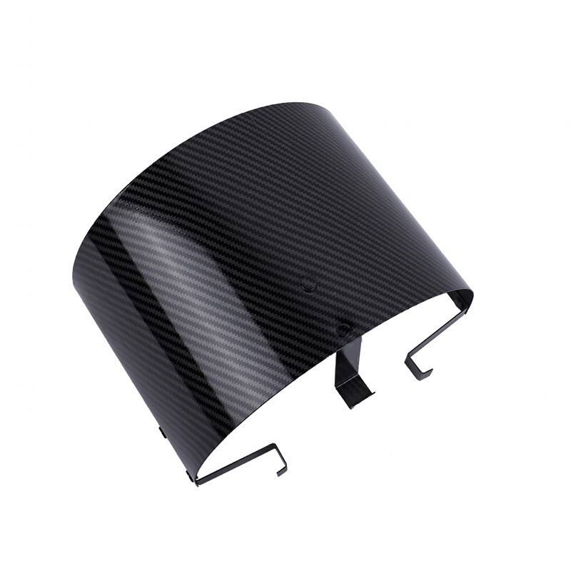 Air Intake Heat Shield Carbon Fiber look (Stainless Steel), Car ...