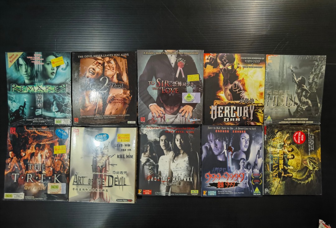 All 10 for $10, Thai Horror Movies VCD From the 2000s, Hobbies & Toys, Music & Media, CDs & DVDs ...