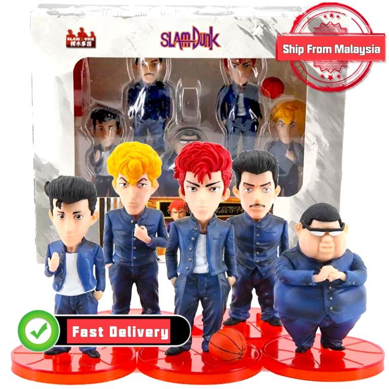 Anime SLAM DUNK Sakuragi's Gang Sakuragi Hanamichi PVC 7cm Action ...