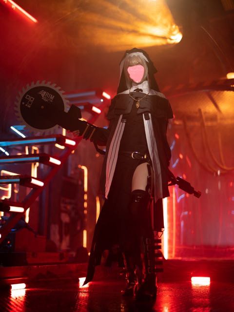 Arknights Spector cosplay full set (weapon included), Hobbies & Toys ...