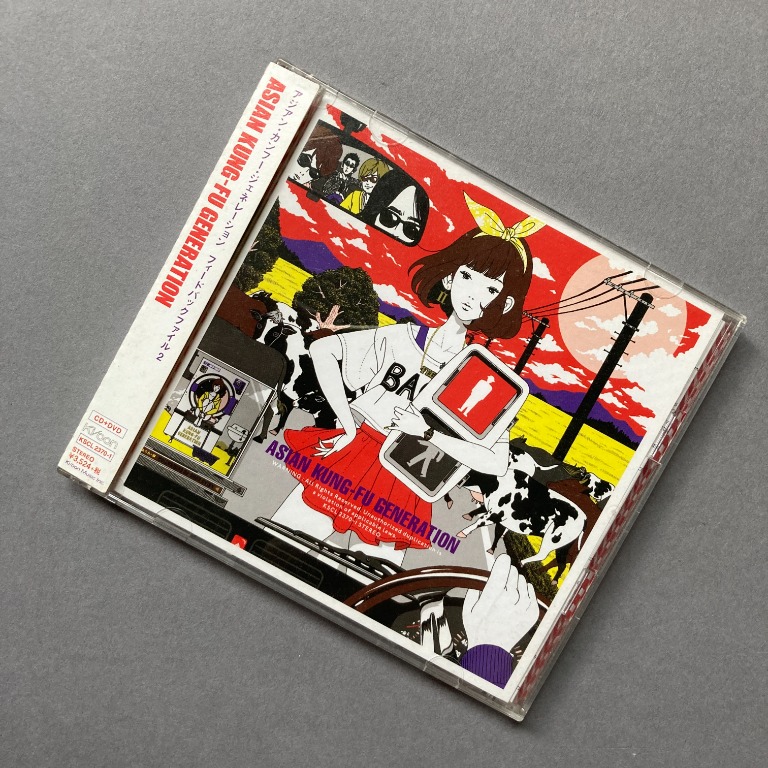 ASIAN KUNG FU GENERATION Feedback File 2 CD + DVD & File Folder AKFG ...