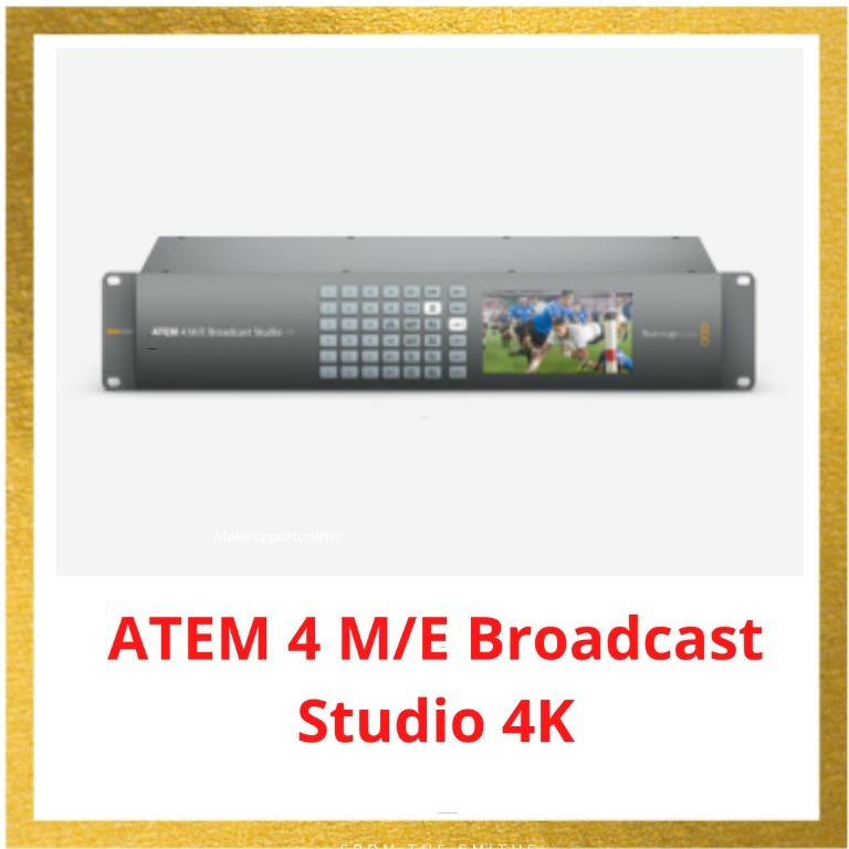 ATEM 4 M/E Broadcast Studio 4K, Announcements on Carousell