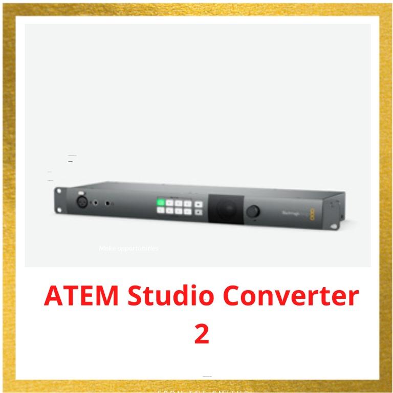 Blackmagic Design ATEM Studio Converter 2, Announcements on Carousell