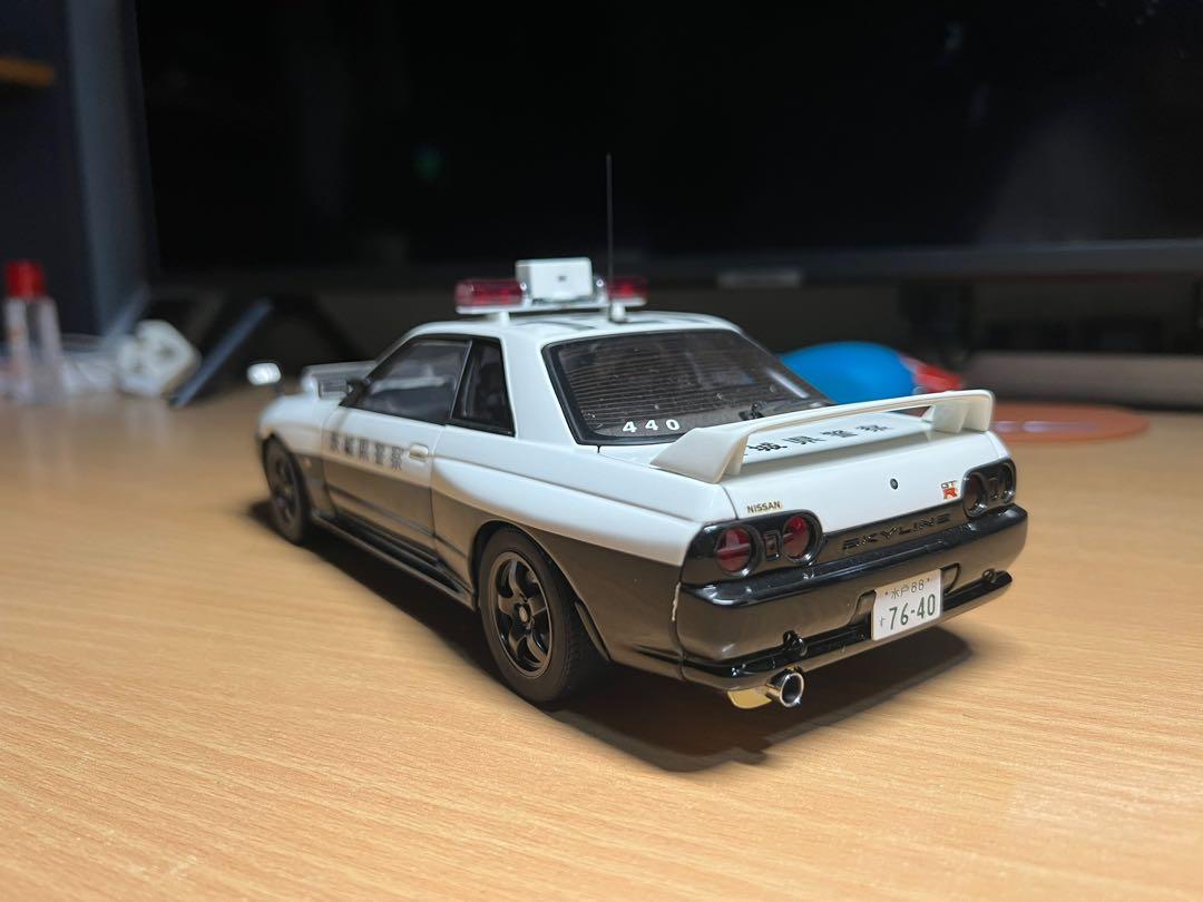 Autoart Nissan Skyline GTR R32 Police Car, (Ibaraki-Kenkei), Hobbies ...