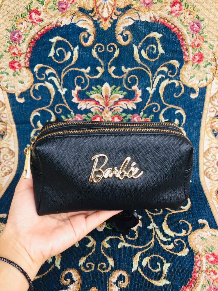 Barbie Pouch, Women's Fashion, Bags & Wallets, Purses & Pouches on ...
