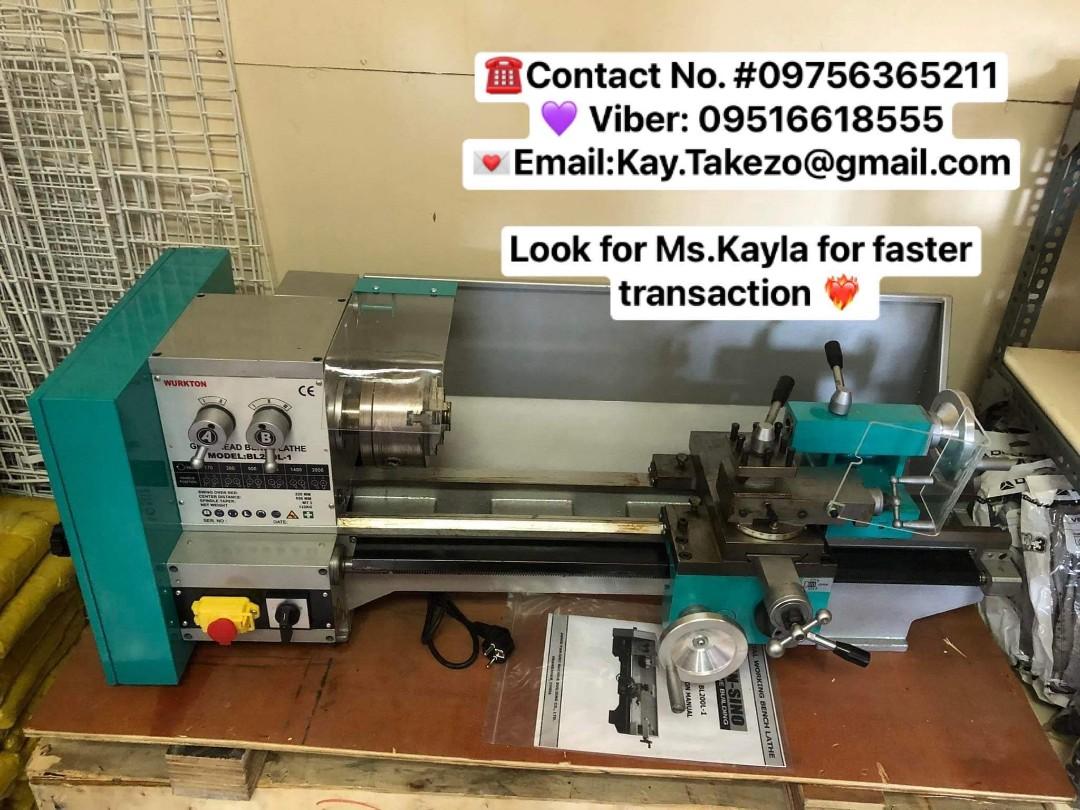 BENCH LATHE MACHINE, Commercial & Industrial, Construction & Building ...