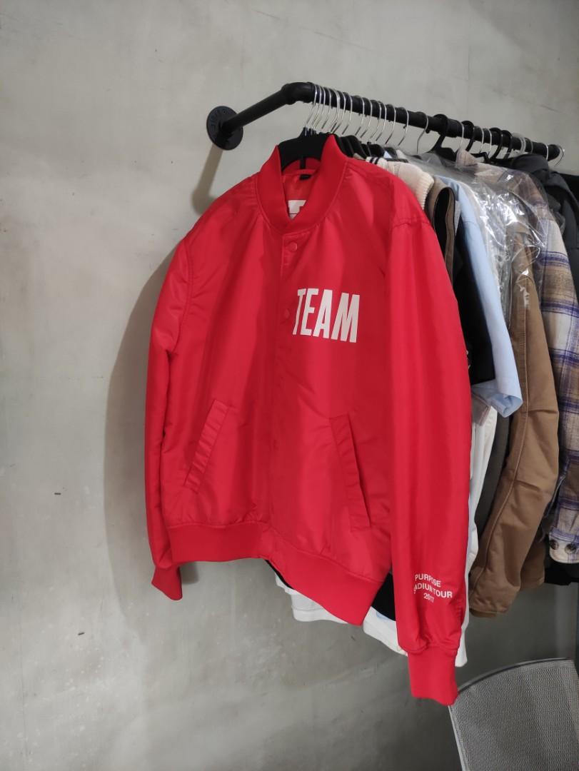 Bieber Purpose Stadium Tour varsity jacket, Men's Fashion, Coats ...