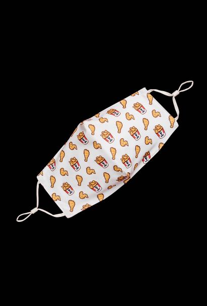 BNIP KFC reusable mask, Health & Nutrition, Face Masks & Face Shields ...