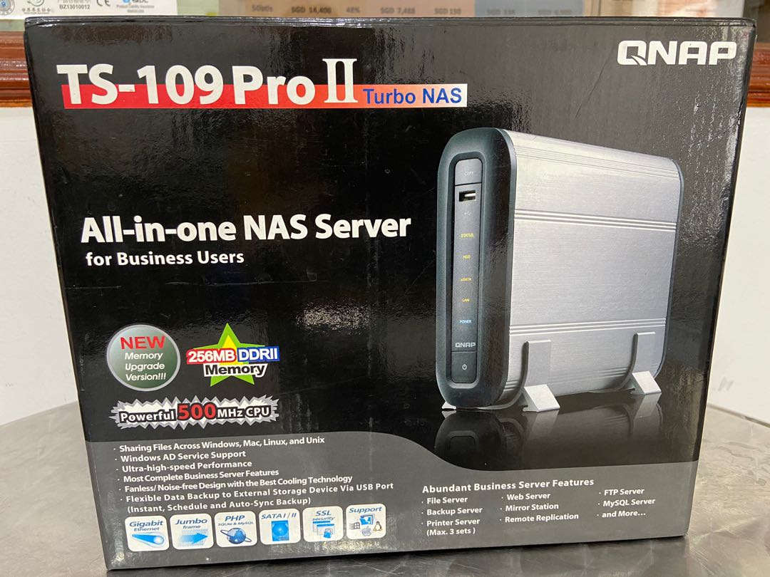 Brand New All in one NAS Server for Business Users(TS-109 Pro II Turbo ...