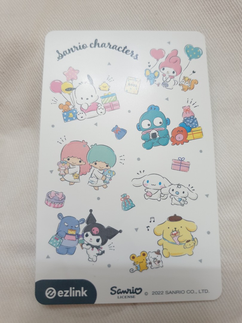 BRAND NEW!! Sanrio Characters series ezlink card, Hobbies & Toys ...