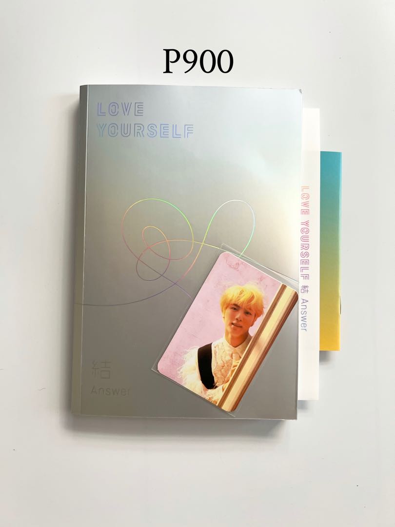 BTS JIN LY ANSWER PC W/ ALBUM, Hobbies & Toys, Memorabilia ...