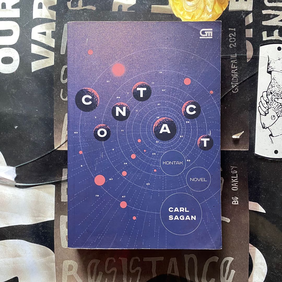Buku Contact by Carl Sagan, Buku & Alat Tulis, Buku Pelajaran di Carousell