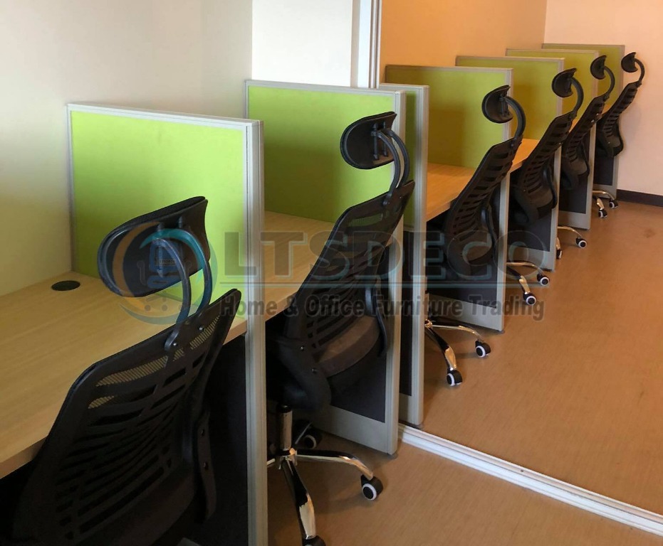 CALL CENTER TABLE OFFICE PARTITIONS, Furniture & Home Living, Office ...