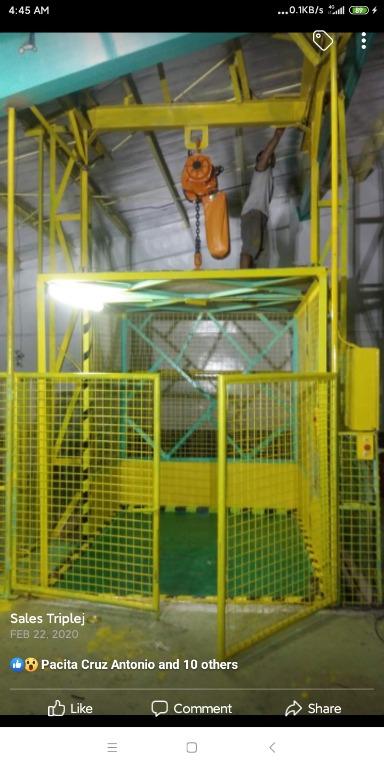 Cargo Lifter, Frieght Elevator, PWD WHEELCHAIR LIFTER,Any kind of ...