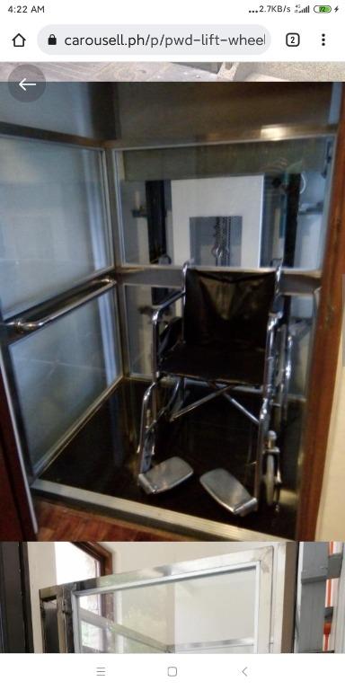 Cargo Lifter, Frieght Elevator, PWD WHEELCHAIR LIFTER,Any kind of ...