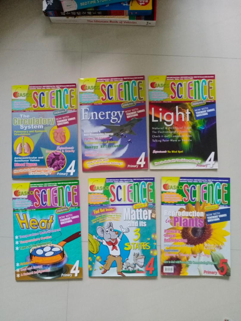 Casco Science Magazines, Primary 3 to Primary 6, Children's book bundle ...