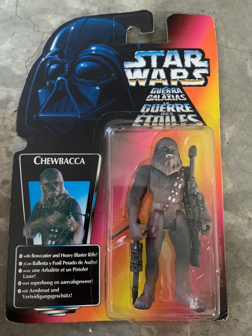 Chewbacca with Bowcaster and Heavy Blaster rifle (Kenner), Hobbies ...