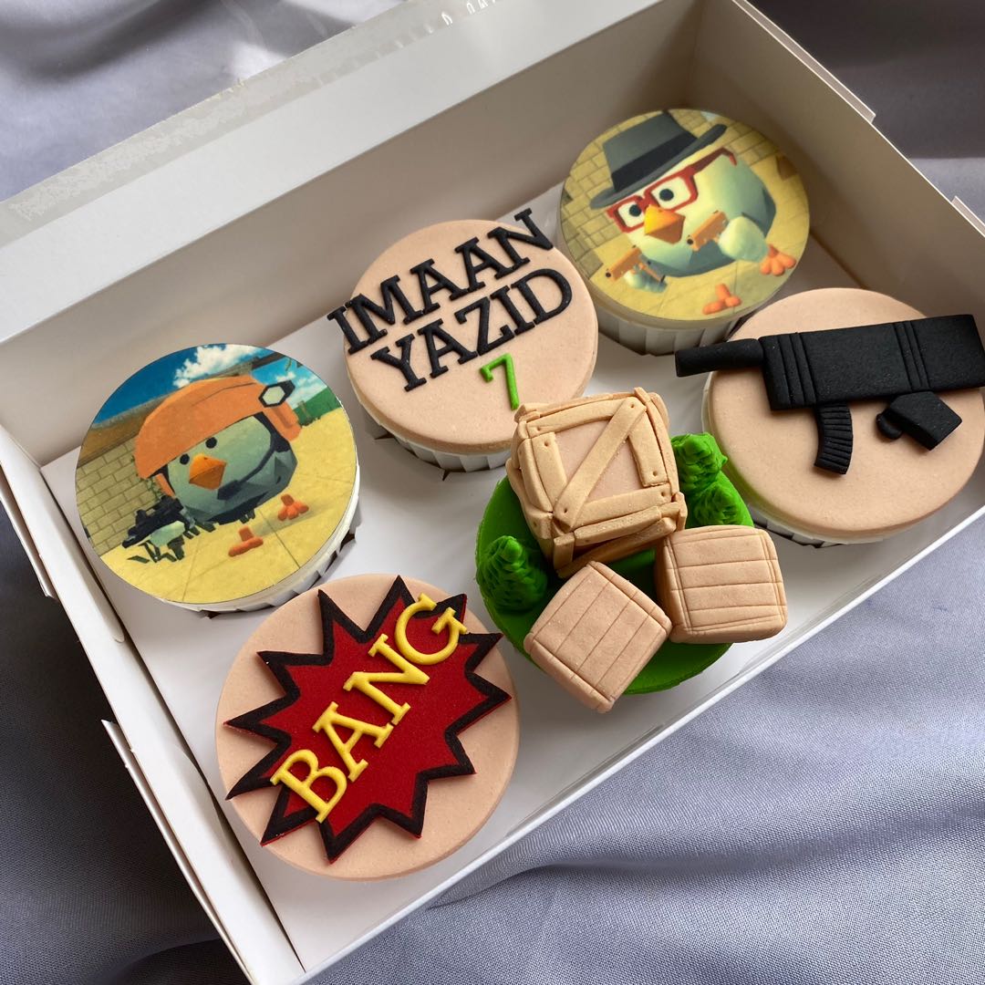 Chicken Gun cupcakes, Food & Drinks, Homemade Bakes on Carousell