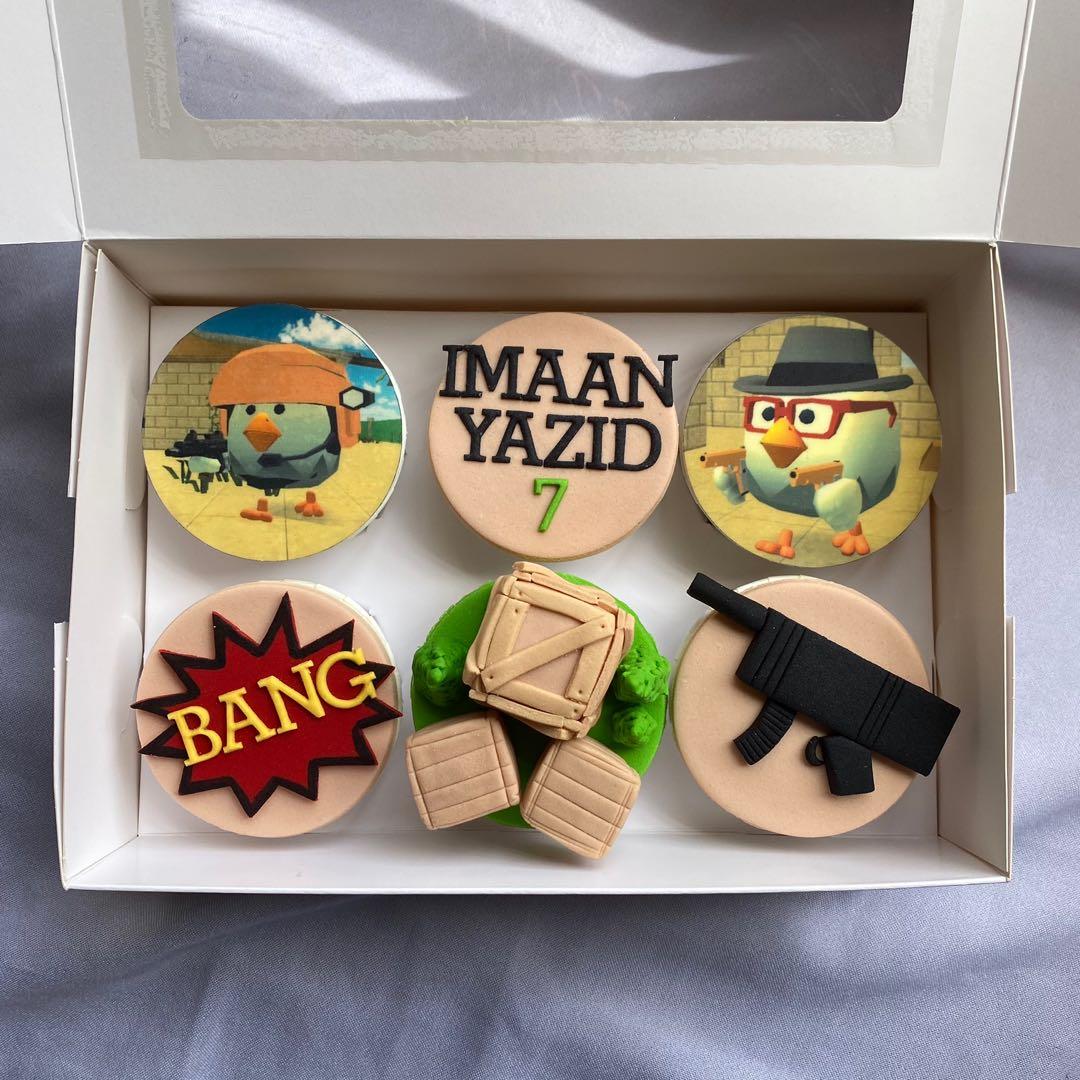 Chicken Gun cupcakes, Food & Drinks, Homemade Bakes on Carousell