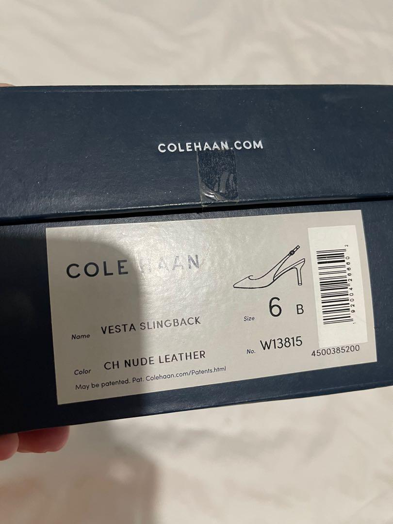 Cole Haan Vesta Slingback, Women's Fashion, Footwear, Heels on Carousell