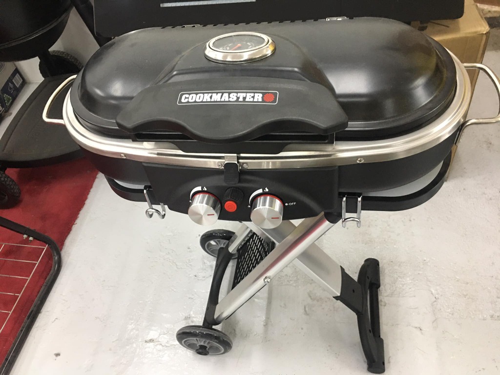 Cookmaster Portable LPG Twin Grill Bbq, TV & Home Appliances, Kitchen ...
