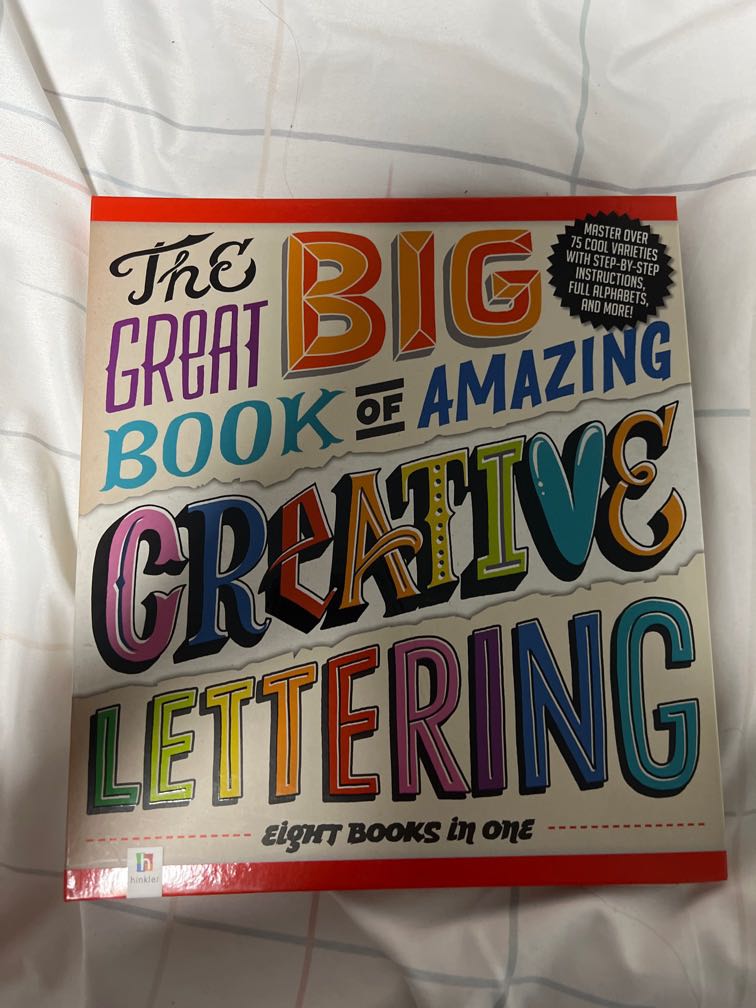 Creative Lettering Book, Hobbies & Toys, Stationery & Craft, Handmade ...