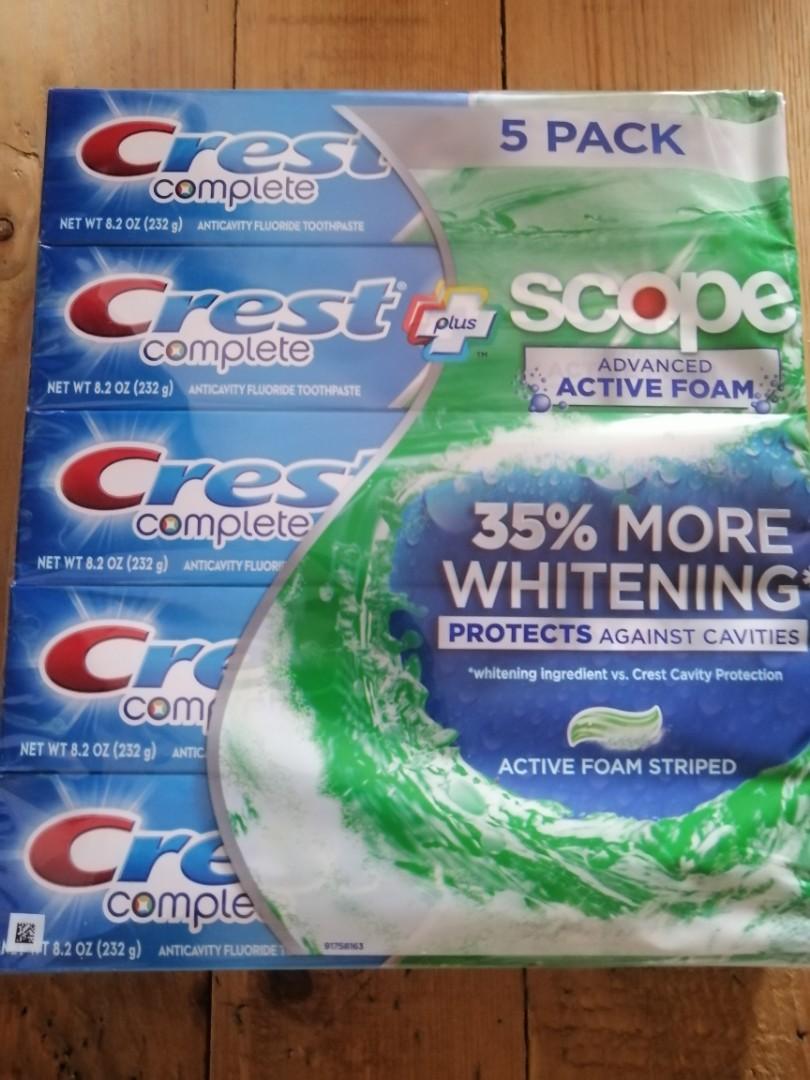 Crest complete toothpaste, Beauty & Personal Care, Oral Care on Carousell
