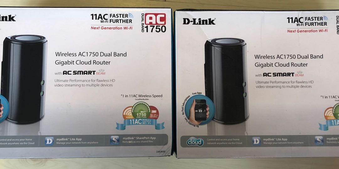 D Link 1750 Wireless Router, Computers & Tech, Parts & Accessories ...