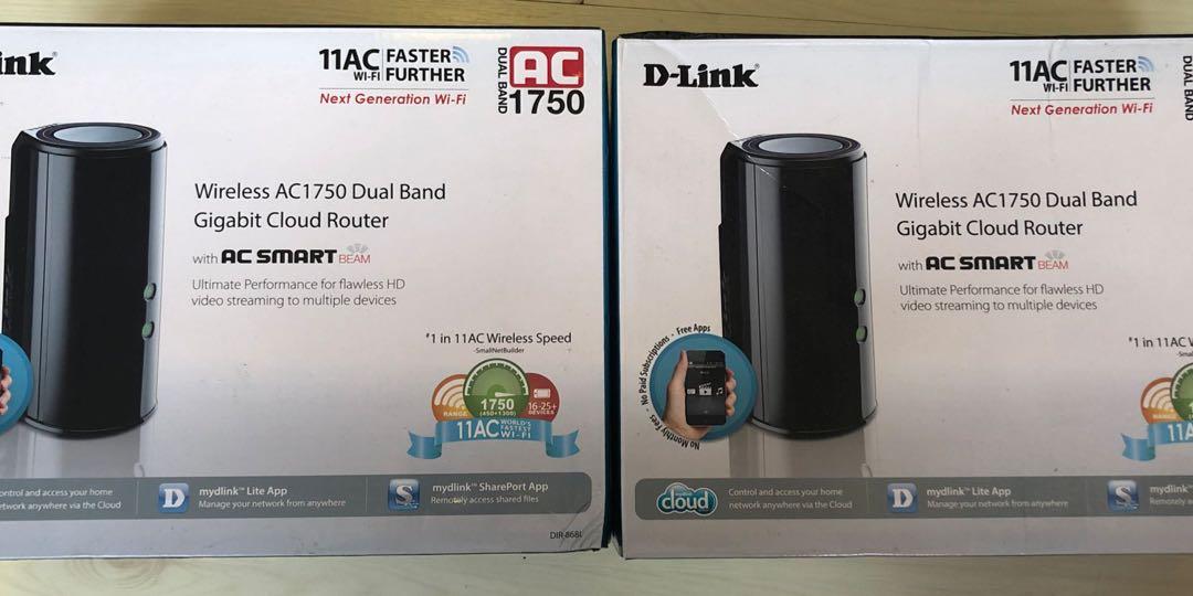 D Link 1750 Wireless Router, Computers & Tech, Parts & Accessories ...