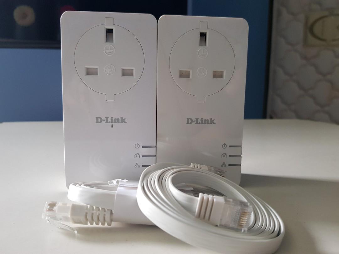 D-Link Powerline Adaptor(Model : DHP-P600AV), Computers & Tech, Parts ...
