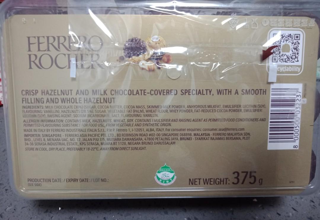 Ferrero Rocher/Fish Skin, Food & Drinks, Packaged & Instant Food on ...