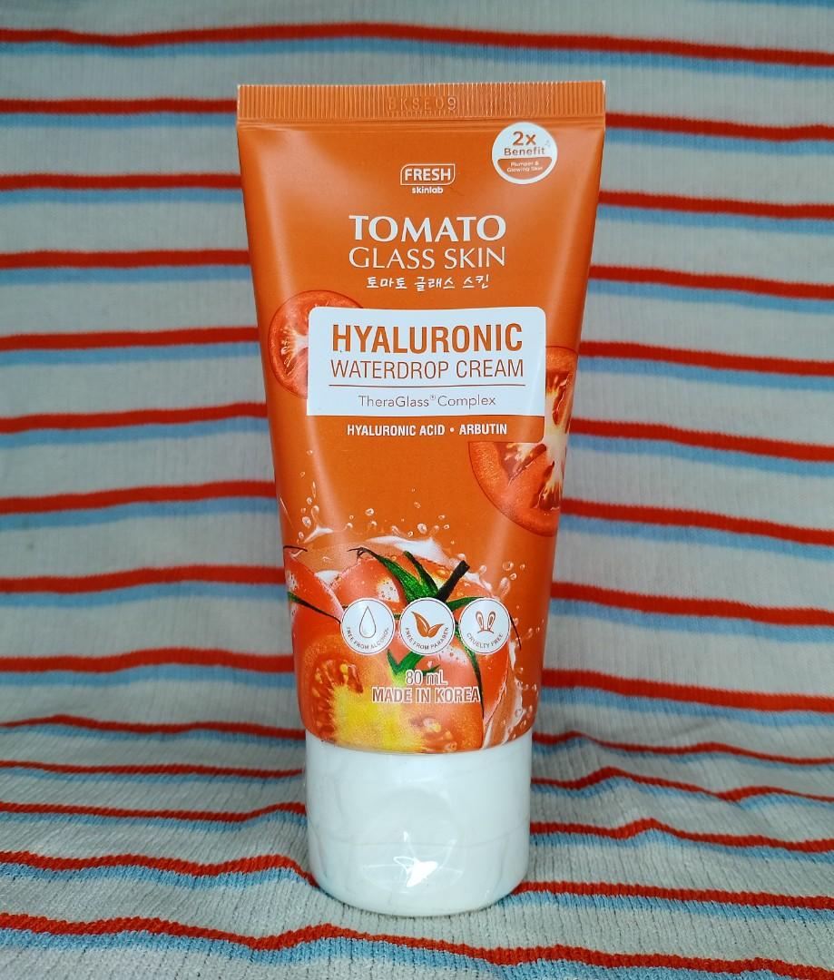 Fresh Skinlab Tomato Glass Skin Hyaluronic Water Drop Cream (80ml ...