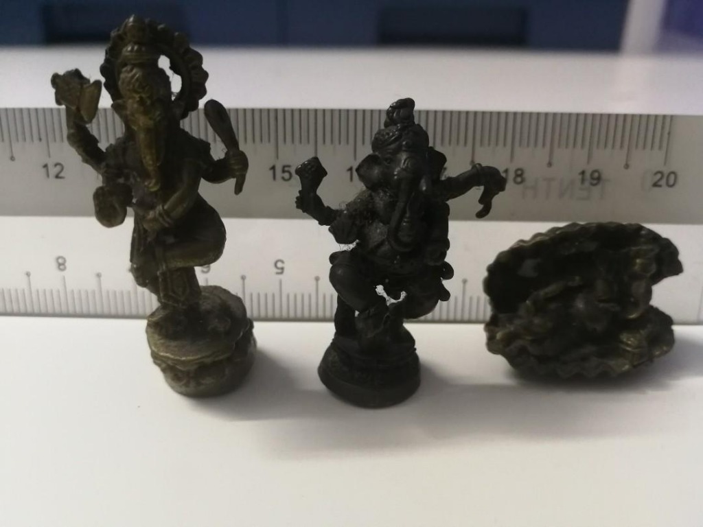Ganesha miniature statues in brass, Hobbies & Toys, Memorabilia ...