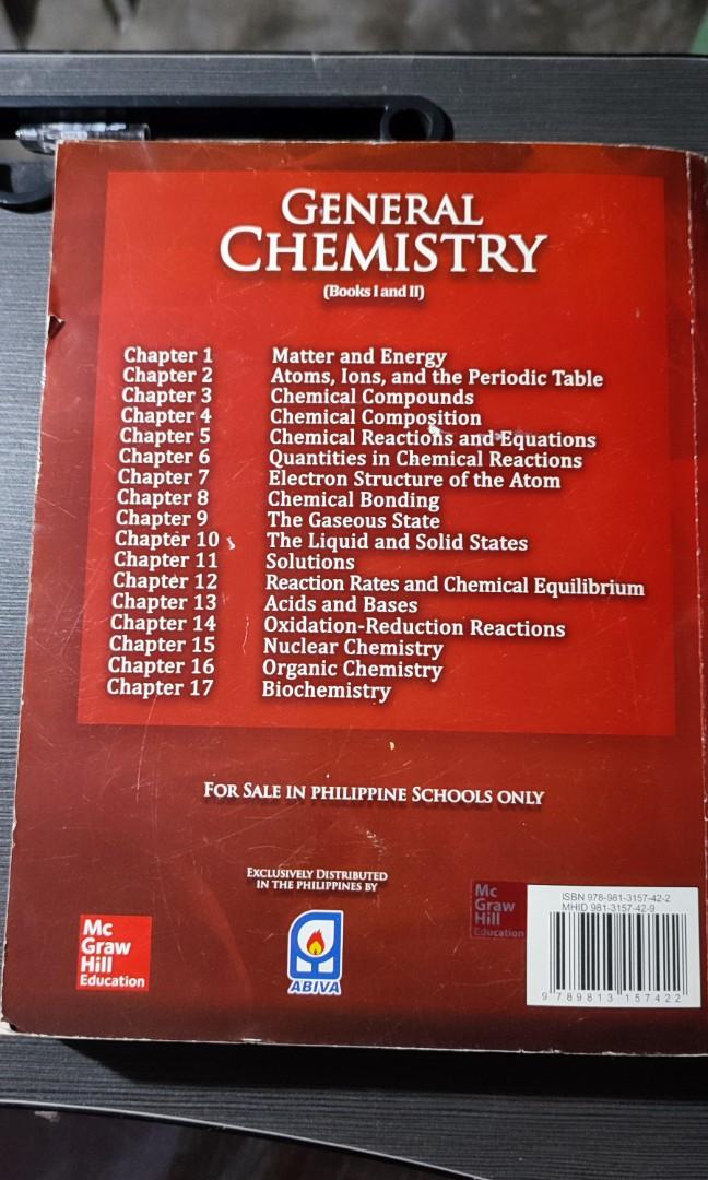 General Chemistry (Book 1 and 2) Mc Graw Hill Education, Hobbies & Toys ...