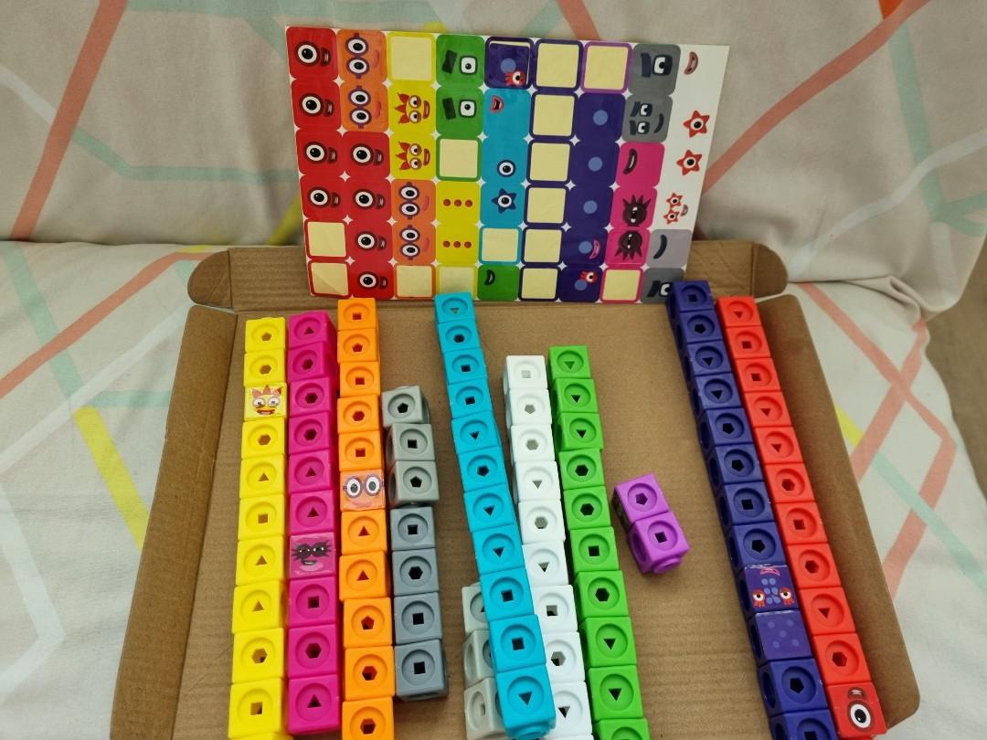 Hand2mind Numberblocks MathLink Cubes 1 10 OR 11 20 Activity Set 30 Hand2mind Numberblocks MathLink Cubes 1 10 OR 11 20 Activity Set 30