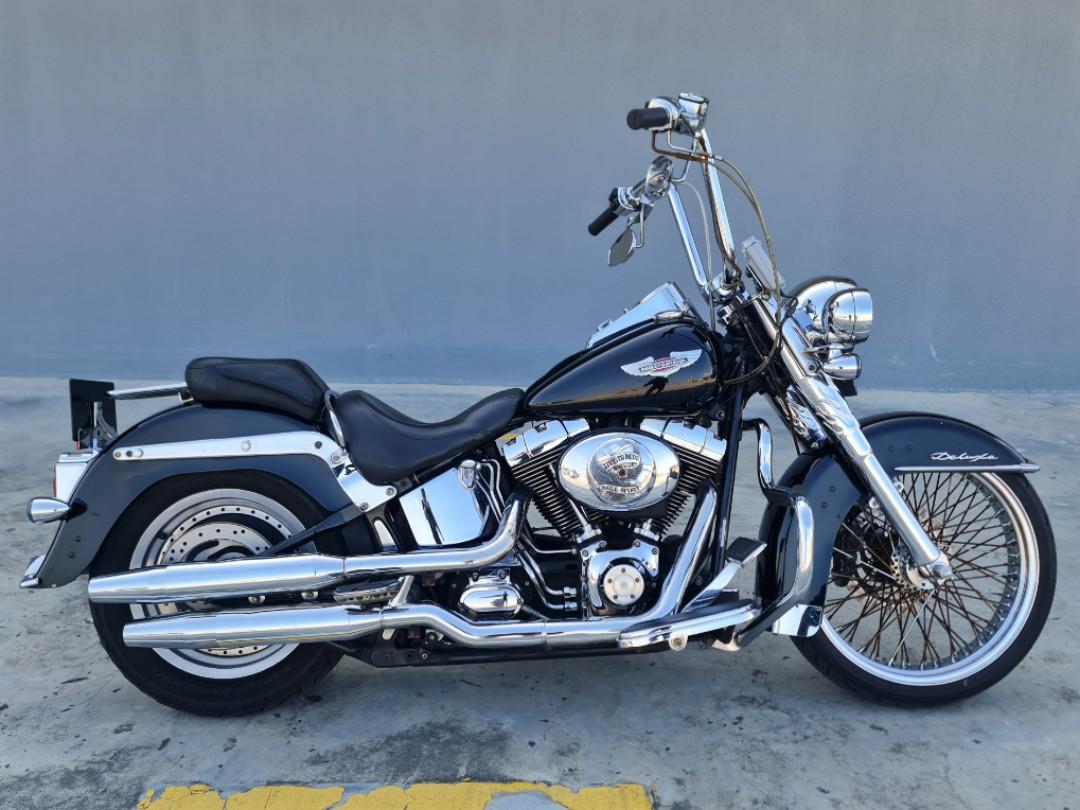 Harley Davidson Softail Deluxe, Motorcycles, Motorcycles for Sale ...